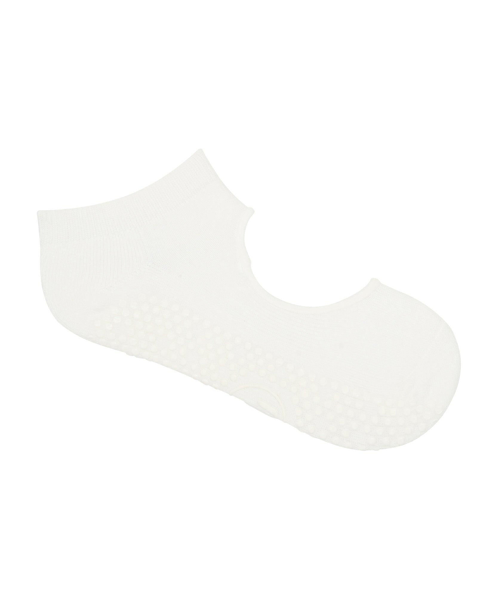 Slide On Non Slip Grip Socks | Ivory | MoveActive